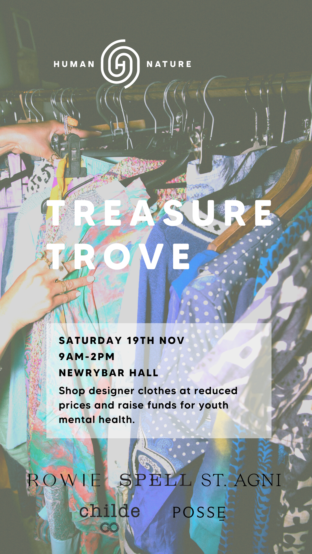 Treasure Trove Fundraiser | Come shopping with us at Newrybar Hall!